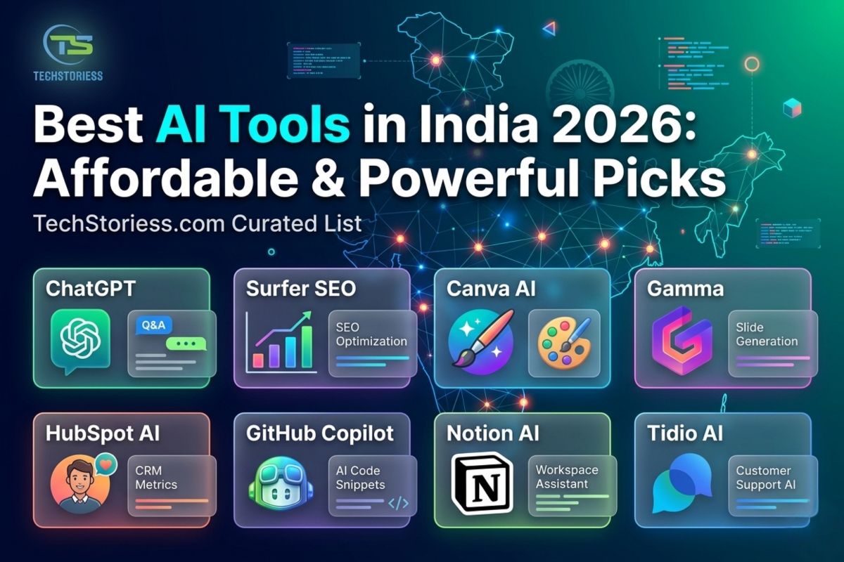 Best AI Tools for Indian Businesses in 2026 - TechStoriess.com